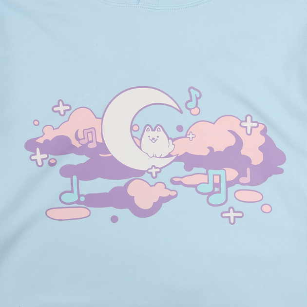 Blue Comfi Beats Colorblock Hoodie – LilyPichu